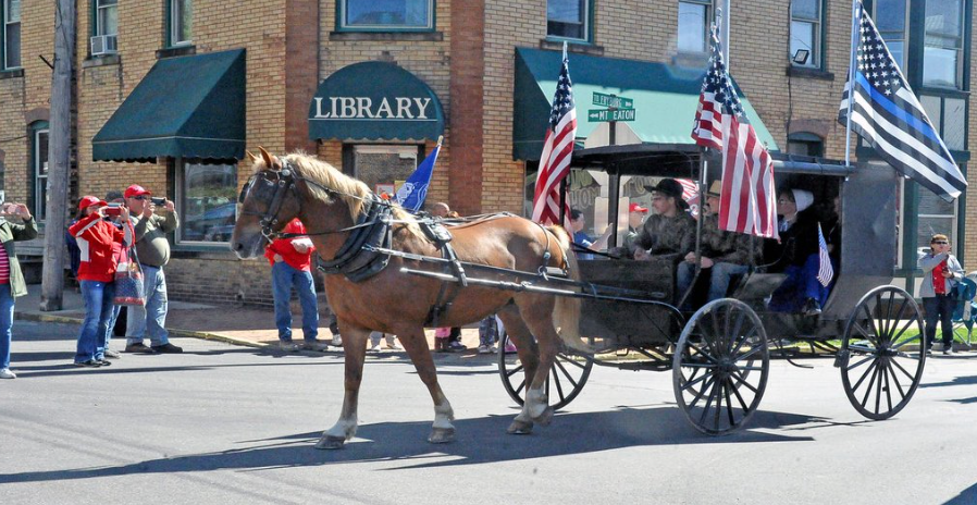 WATCH: Hundreds of Amish Parade for Trump in Buggies - Todd Starnes