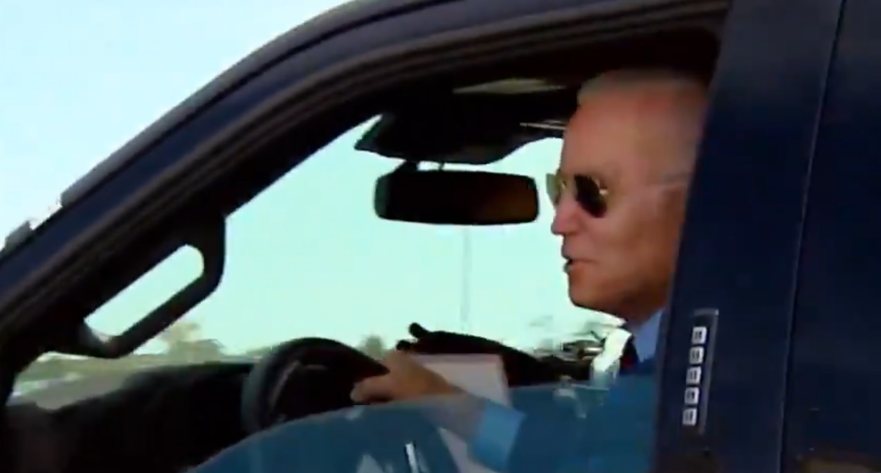 VIDEO: Biden Jokes About Running Over Reporter Who Asked About Israel ...