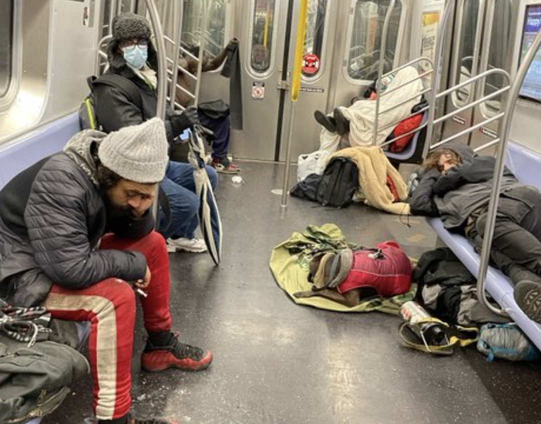 NYC Homeless Turn Subway Cars into Filthy Shelters - Todd Starnes