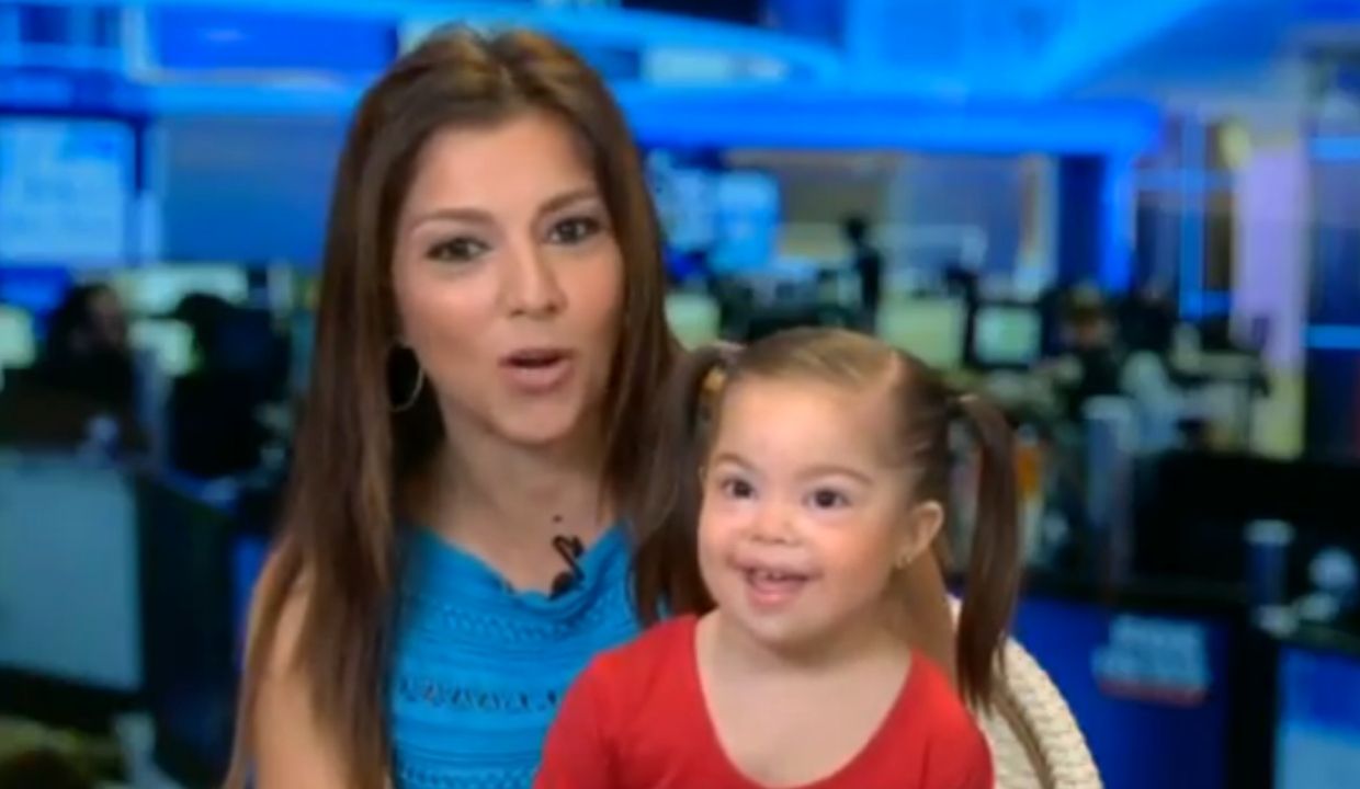 ADORABLE! Fox Host Brings Daughter on to Celebrate World Down Syndrome ...