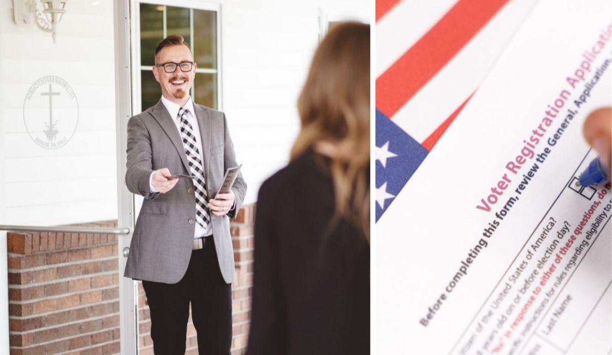 Ministers Have a 'Pastoral Duty' to Register Voters, Says Conservative ...