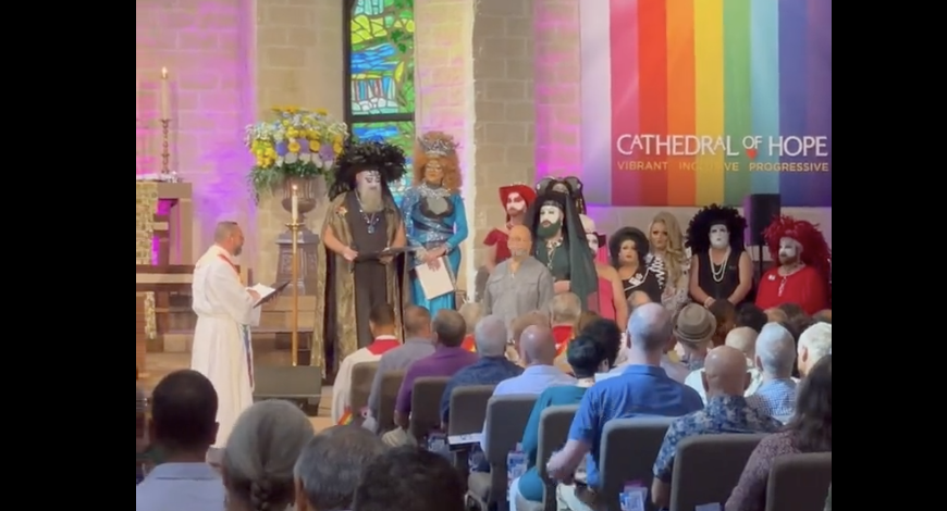 Dallas Church Honors Drag Queens During 'Worship' Service - Todd Starnes