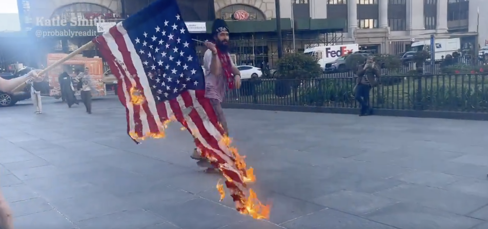 My Message to Thugs Who Burn American Flags - Todd Starnes