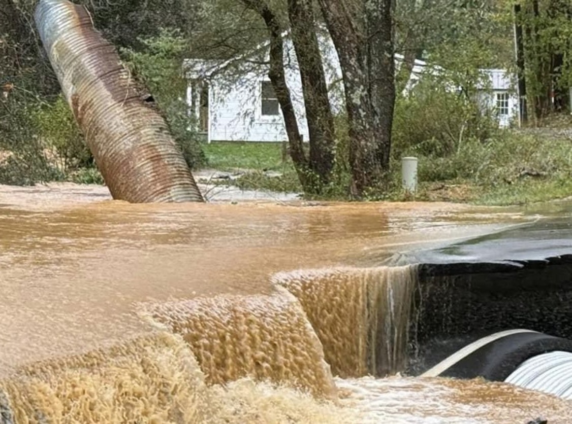 Trump Offered Comfort to Hurricane Victims